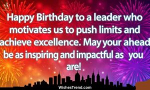 180+ Birthday Wishes for Boss to Make Their Day Extra Special ...